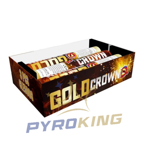 CLE5006 Gold Crown Single Shot. - SRPYRO - PyroKing
